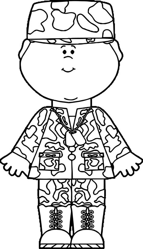 Dibujos De Soldado Para Colorear E Imprimir ColoringOnly