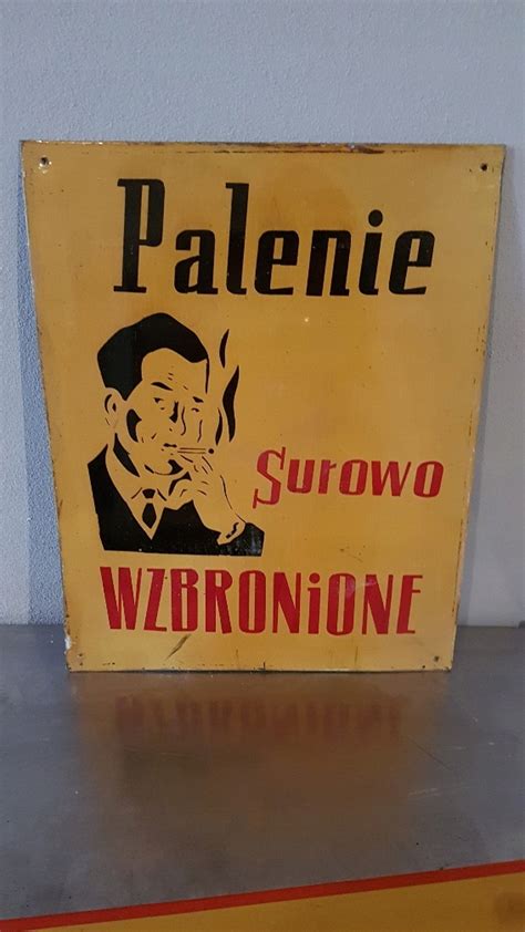 Stara Tabliczka Tablica BHP PRL 7623609422 Oficjalne Archiwum