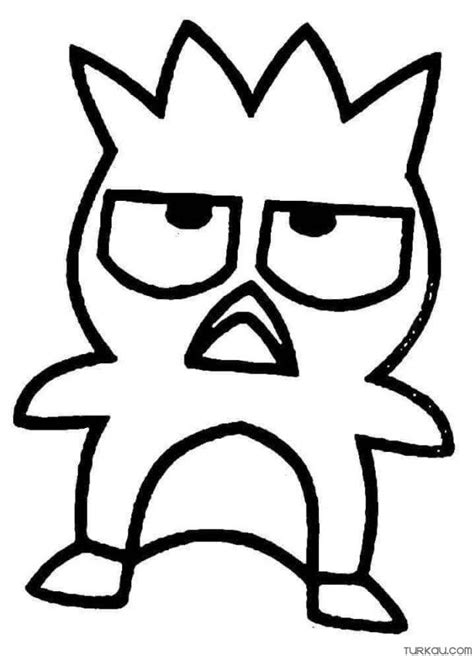 Sanrio Badtz Maru Coloring Page Turkau