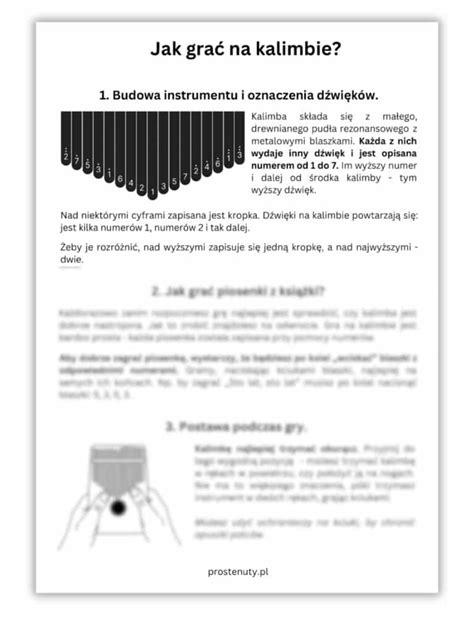 Pakiet Graj Na Kalimbie w Jeden Dzień kalimba 4 książki z 240