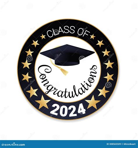 Class Of 2024 Congratulations Graduates Logo Design Graduation Design