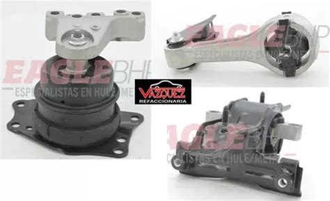 Kit 3 Soportes Motor Transmision Vw Polo Vento 2013 2016 1 6