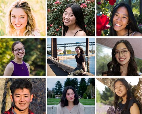The 2020 Scholarship Recipients Portland JACL