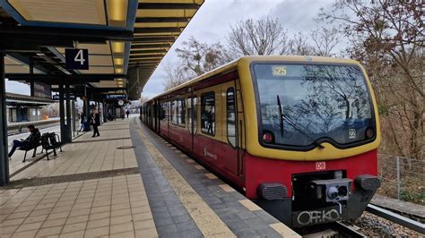 S Bahn Berlin Mitfahrt In Der S Von Teltow Stadt Bis Berlin