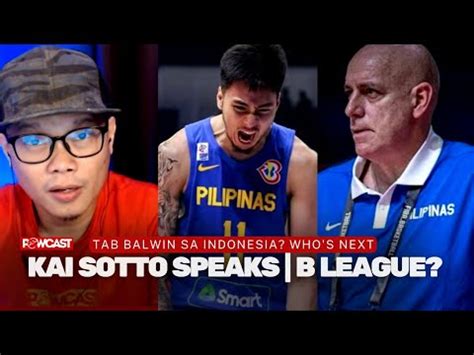 Kai Sotto Nag Salita Na Tab Baldwin Sa Indonesia Daw Gilas