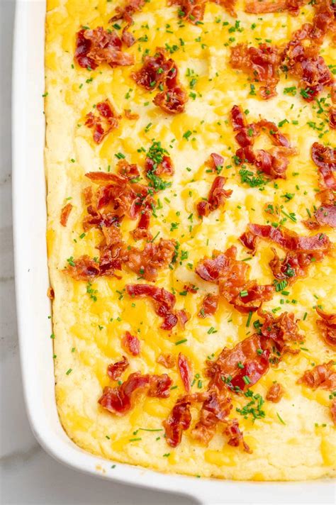 Loaded Mashed Potato Casserole Everyday Delicious