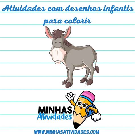 Atividades Desenhos Infantis Para Colorir