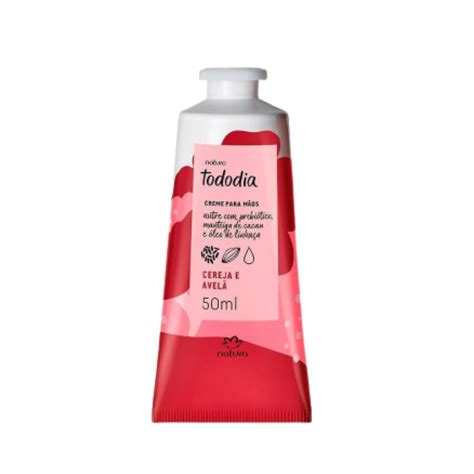 Creme Hidratante Para As M Os Cereja E Avel Natura Tododia Ml