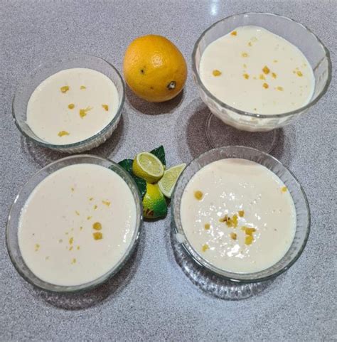 Espuma de limón con leche condensada y sin nata en Minutos