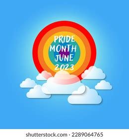 Design Pride Month 2023 Stock Vector Royalty Free 2289064765