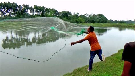 The Best And Easy Way Of Throwing A Cast Net For Fishing Learn Step
