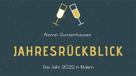 Jahresr Ckblick Der Pfarrei Gunzenhausen Youtube