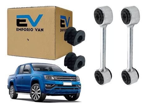 Kit Bieleta Bucha Estabilizadora Vw Amarok 4 Peças