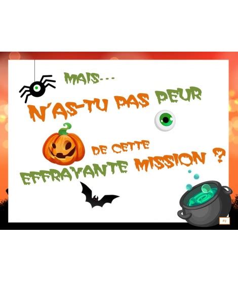 Chasse au trésor spéciale Halloween à télécharger pour les 5 12 ans