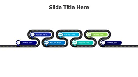 Points Roadmap Infographic Inforgraphics Slides