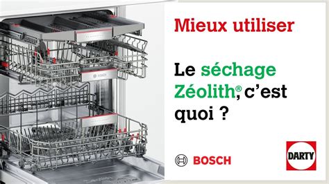 Le lave vaisselle Bosch avec séchage Zeolith YouTube