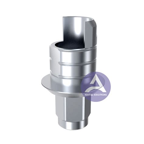 NP 3 4mm Ti 6AI 4V ELI Biomet 3i Certain Ti Base Abutment