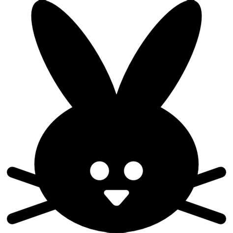 Cabeza De Conejo Lindo Icono Gratis