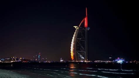 Burj Al Arab Wallpaper At Night