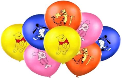 BALON BALONY ZESTAW KUBUŚ PUCHATEK URODZINY 8szt 12293321273 Allegro pl