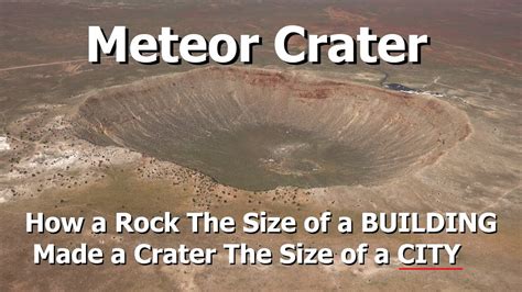 Meteor Crater The World S Best Preserved Asteroid Impact Crater Youtube