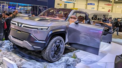 Wild Thing VinFast Unveils Electric Pickup Concept At CES
