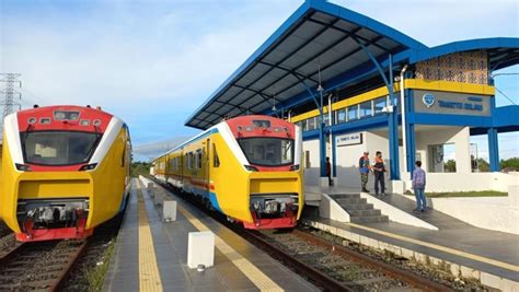 Kabar Gembira Kereta Api Pertama Di Sulawesi Resmi Beroperasi IHGMA