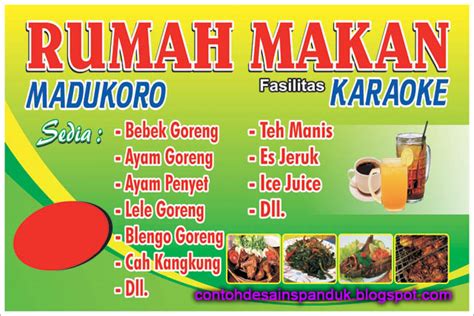 Desain Spanduk Rumah Makan Homecare24
