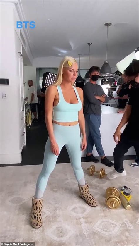 Sophie Monk Almost Suffers A Wardrobe Malfunction In Wild Video