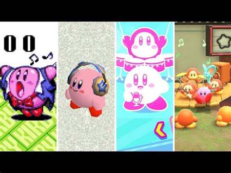 Evolution Of The Sound Test In Kirby Games Youtube