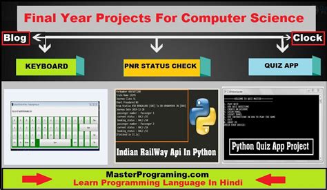 final year projects for computer science with source code final
