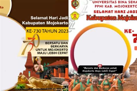 3 Link Twibbon Hari Jadi Kabupaten Mojokerto Ke 730 Semarakkan HUT