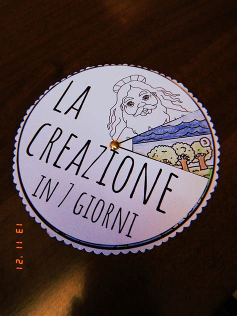 La Creazione Del Mondo In 7 Giorni Appunti Disegni