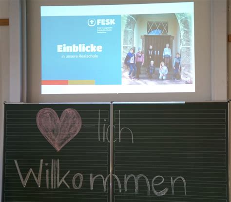 Tag der offenen Tür Freie Evangelische Realschule Kirchheim FESK