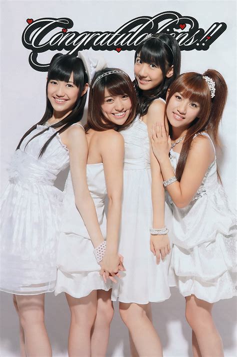 Minami Takahashi Japanese Sexy Idol Sexy White Dress Group Photo Shoot