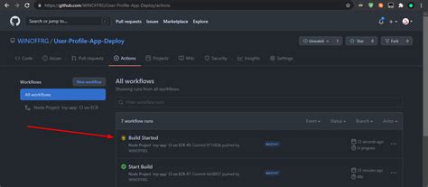 build a docker image and publish it to aws ecr using github actions in plain english