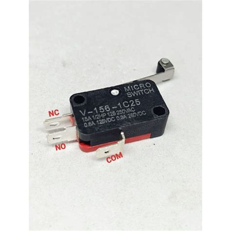 Jual Mini Switch V 156 1C25 Saklar Micro Miniature Tuas Gagang Roda