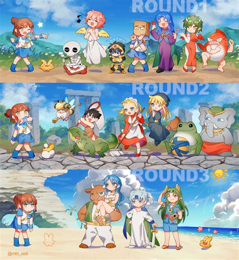 Arle Nadja Puyo Carbuncle Draco Centauros Witch And More