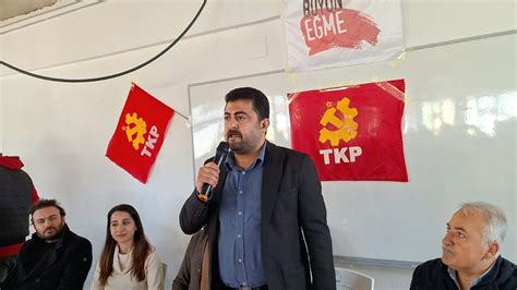 TKP Genel Sekreteri Kemal Okuyan Defne de belediye başkanlığını