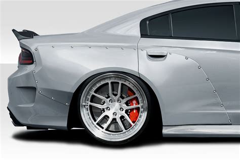 2015 2021 Dodge Charger Duraflex SKS Wide Body Rear Fender Flares 4