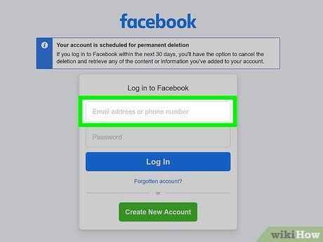Como Recuperar Uma Conta De Facebook Desativada Wikihow