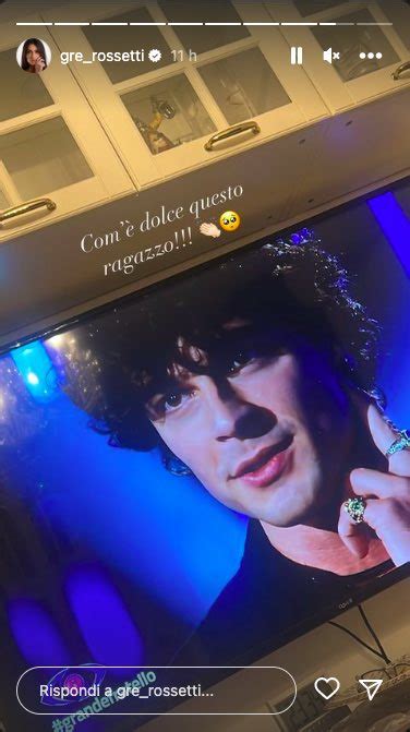 Greta Rossetti Fa Apprezzamenti Su Vittorio Su Instagram