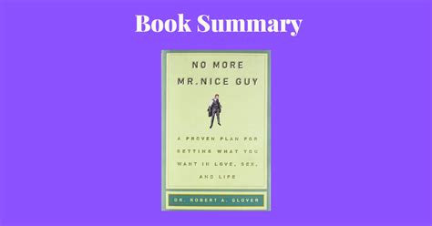 No More Mr Nice Guy Book Summary Review Notes