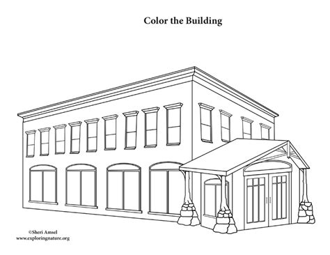 Building 2 Coloring Nature