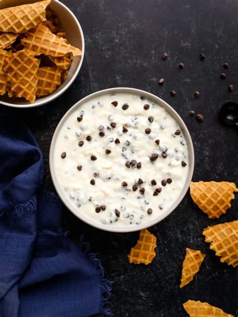 Easy Cannoli Dip Recipe I Heart Vegetables