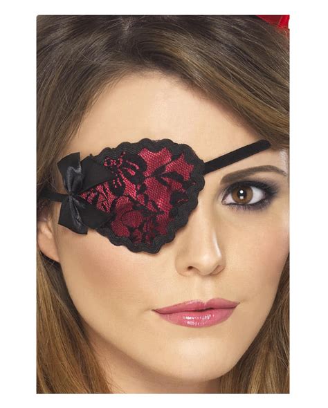 Sexy Augenklappe mit Spitze als Halloween Kostümzubehör Horror Shop