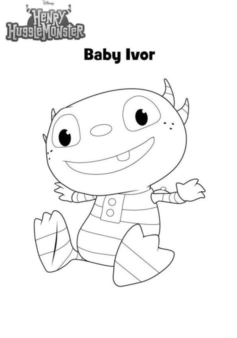 Horrid Henry Coloring Pages