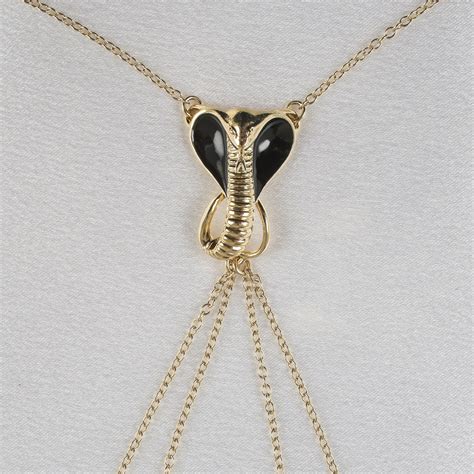 Cos Cobra Breast Chain Nipple Rings Sylvie Monthule