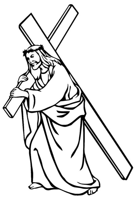 Desenhos Do Jesus Cristo Para Colorir E Imprimir