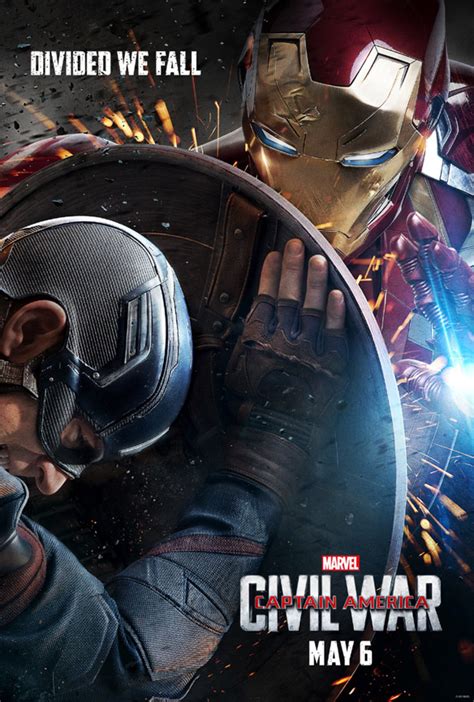 Captain America Civil War Divided We Fall Poster